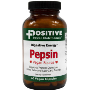 Digestive Energy™ Pepsin – Vegan Source (60 capsules) – Positive Power ...